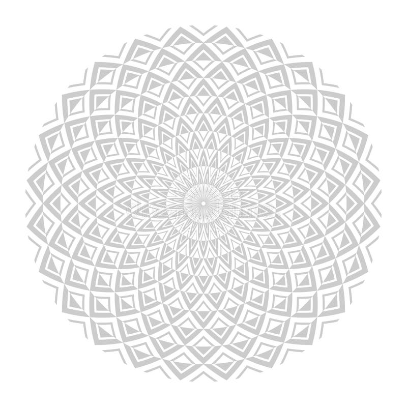 Circle Design. Abstract Geometric Rotation Pattern Stock Vector ...