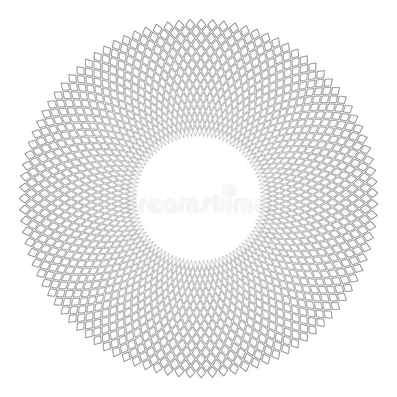 Circle Design Element. Abstract Geometric Pattern Stock Vector ...