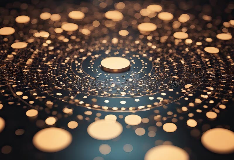 Circle Design Elements Stock IllustrationCircle, Spotted, Pattern ...