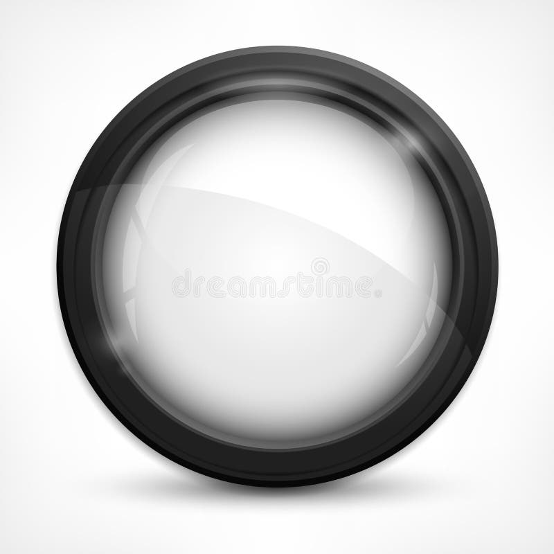 Circle Design Elements on White Stock Vector - Illustration of white ...