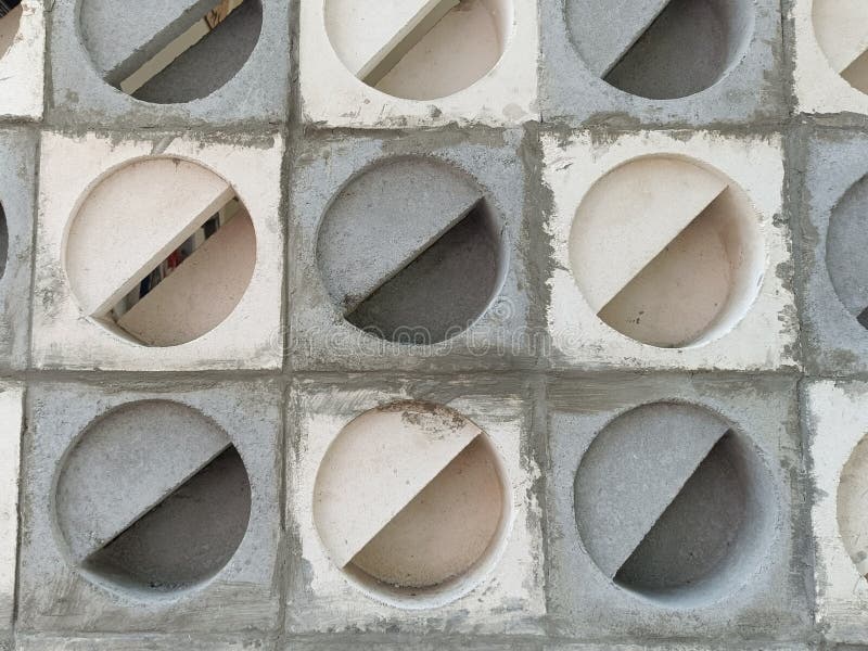 Circle and Diagonal Style in Design Stock Photo - Image of carving ...