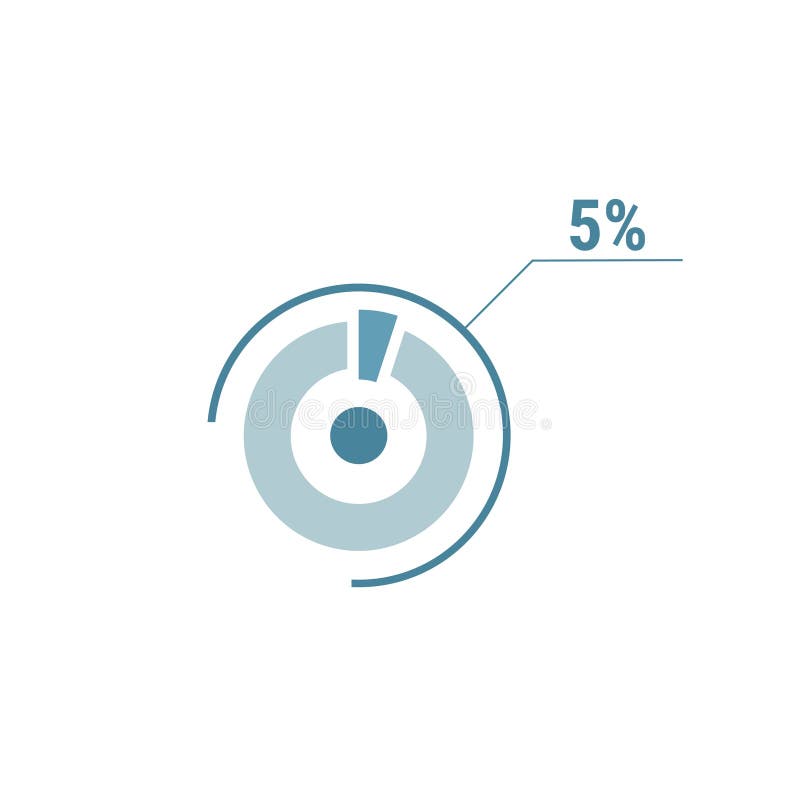 Diagram with Five Circles Connected by Thin Lines. Template for Cycle ...