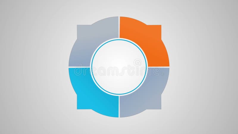 Circle Diagram Five Result Arrow Box for Presentation. Powerpoint ...