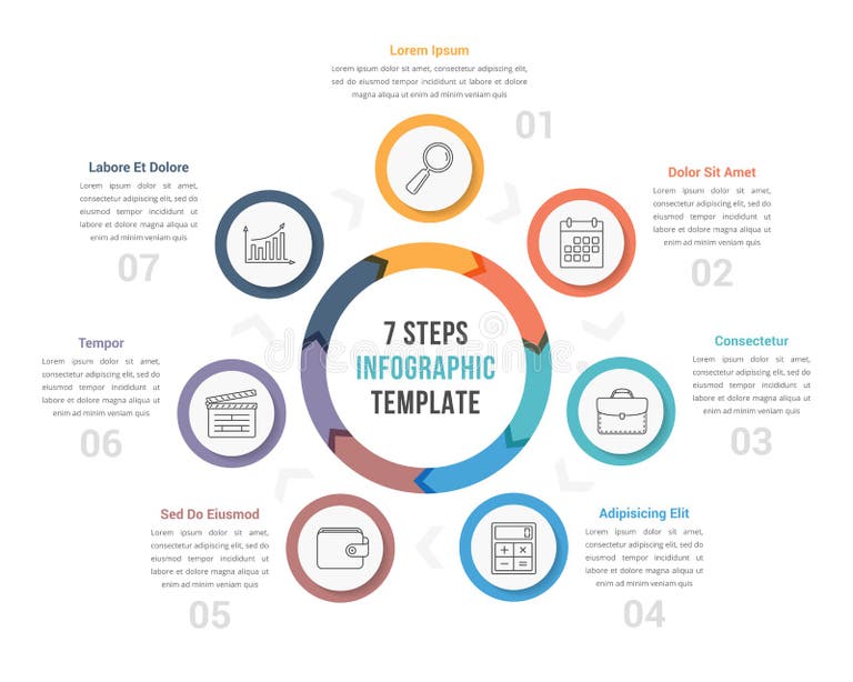 Seven Steps Circle Stock Illustrations – 1,433 Seven Steps Circle Stock ...