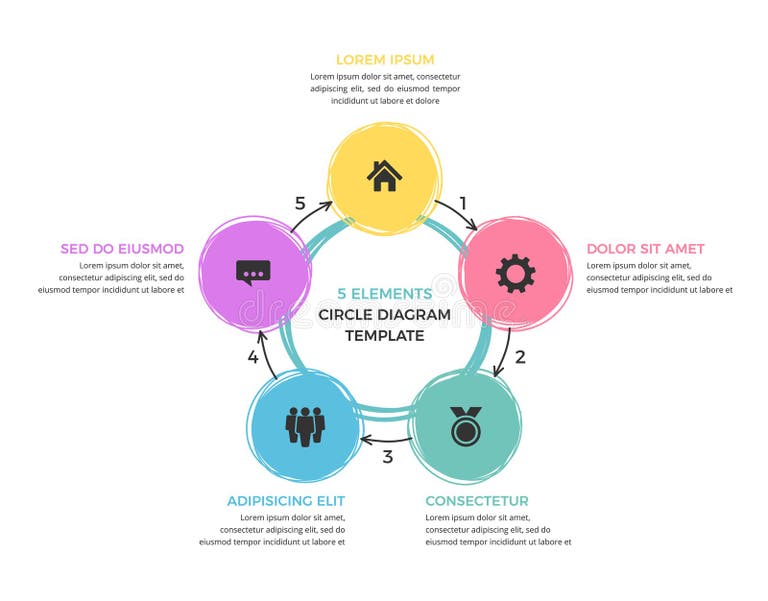 Five Arrows Circle Stock Illustrations – 4,165 Five Arrows Circle Stock ...