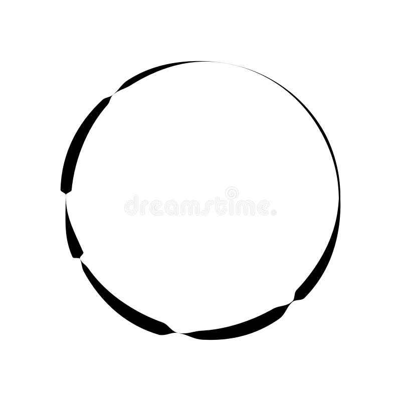 Circle stock vector. Illustration of circle, round, bold - 63822950