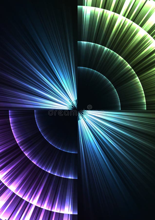 Circle Digital Pixel Abstract Background Stock Vector - Illustration of ...