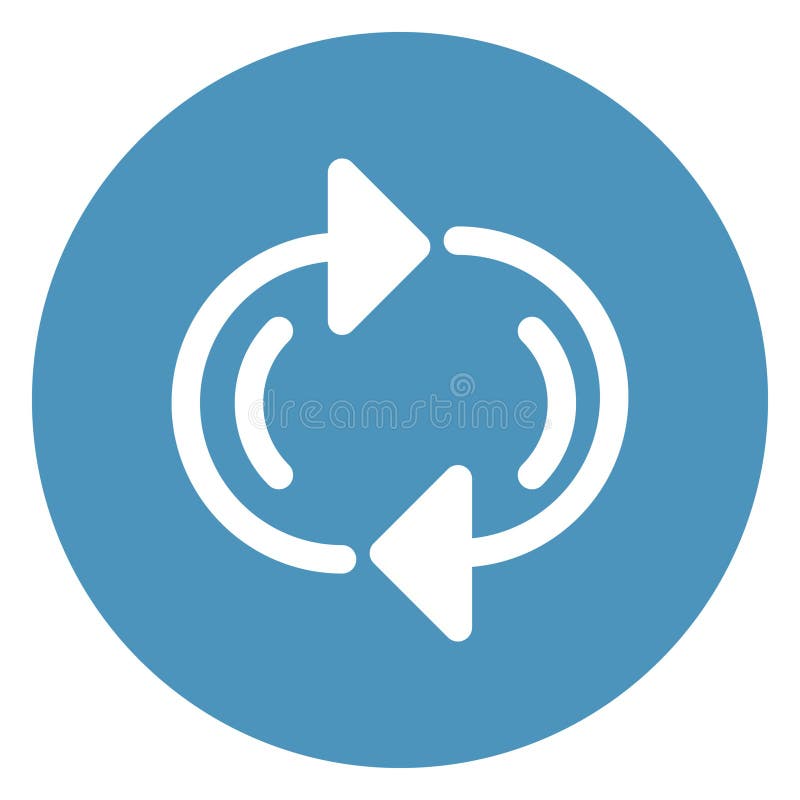 Circle, Direction Isolated Vector Icon Which Can Be Easily Modified or ...