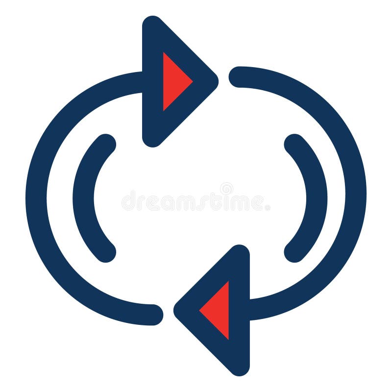 Circle, Direction Isolated Vector Icon Which Can Be Easily Modified or ...