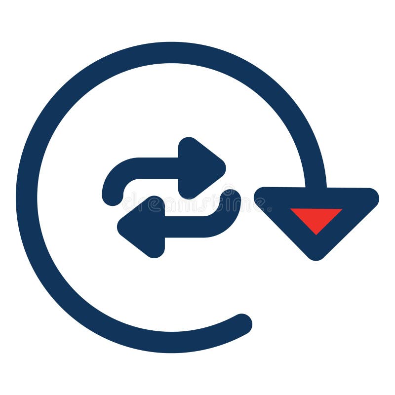 Circle, Direction Isolated Vector Icon Which Can Be Easily Modified or ...