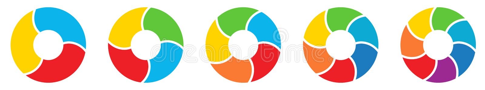 Divided Circle Segments Stock Illustrations – 1,381 Divided Circle ...