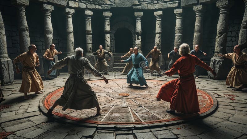 Circle of Doom Where Condemned Dance To Echoes of Old Laughter Stock ...