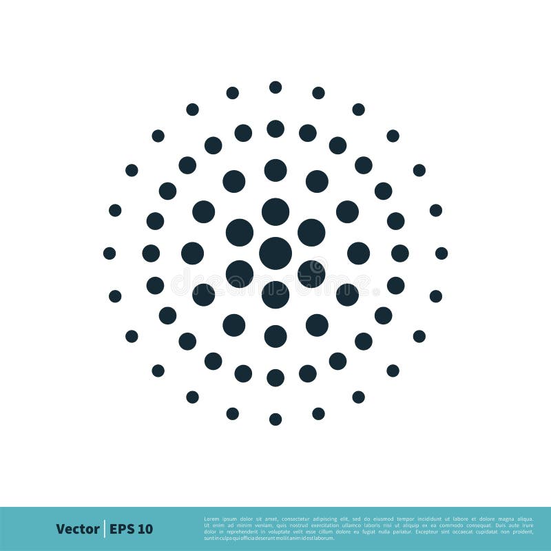 Dots Circle Molecule Logo Template Illustration Design. Vector EPS 10 ...