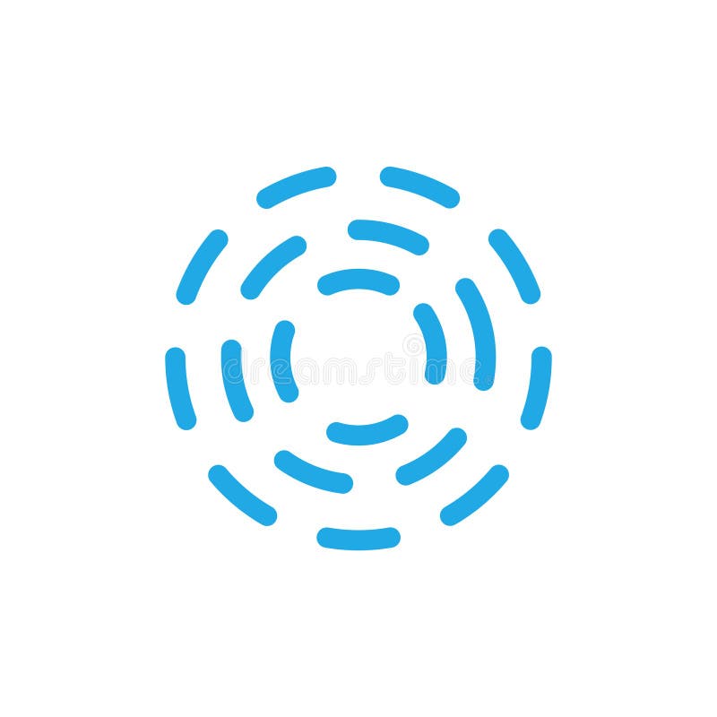 Circle Dotted Abstract Logos and Symbol Stock Vector - Illustration of ...