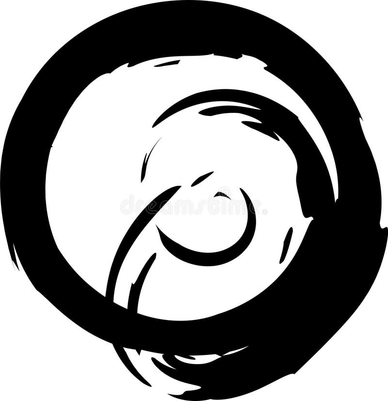 Circle Drawing Doodle stock vector. Illustration of scribble - 309784486