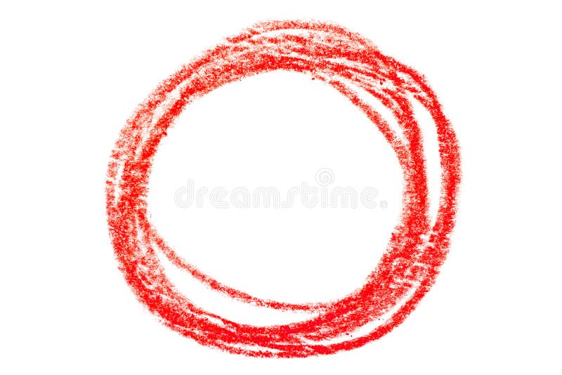 Pencil Frame with Red Colour Background Stock Illustration ...