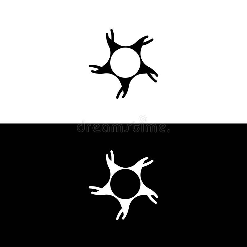 Circle Ellipse Vector Logo Design . Circle Icon Stock Vector ...