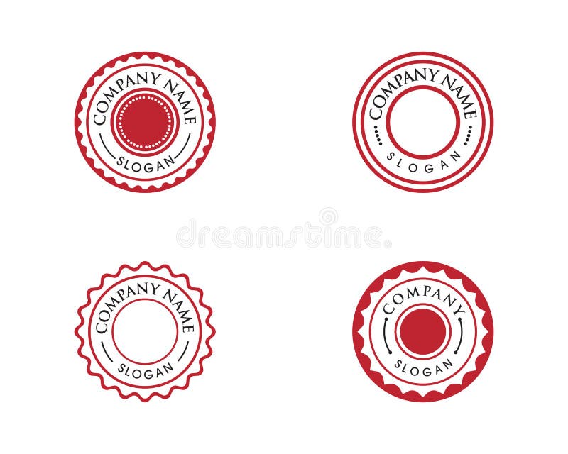 Circle Emblem Illustration Design Stock Vector - Illustration of ...