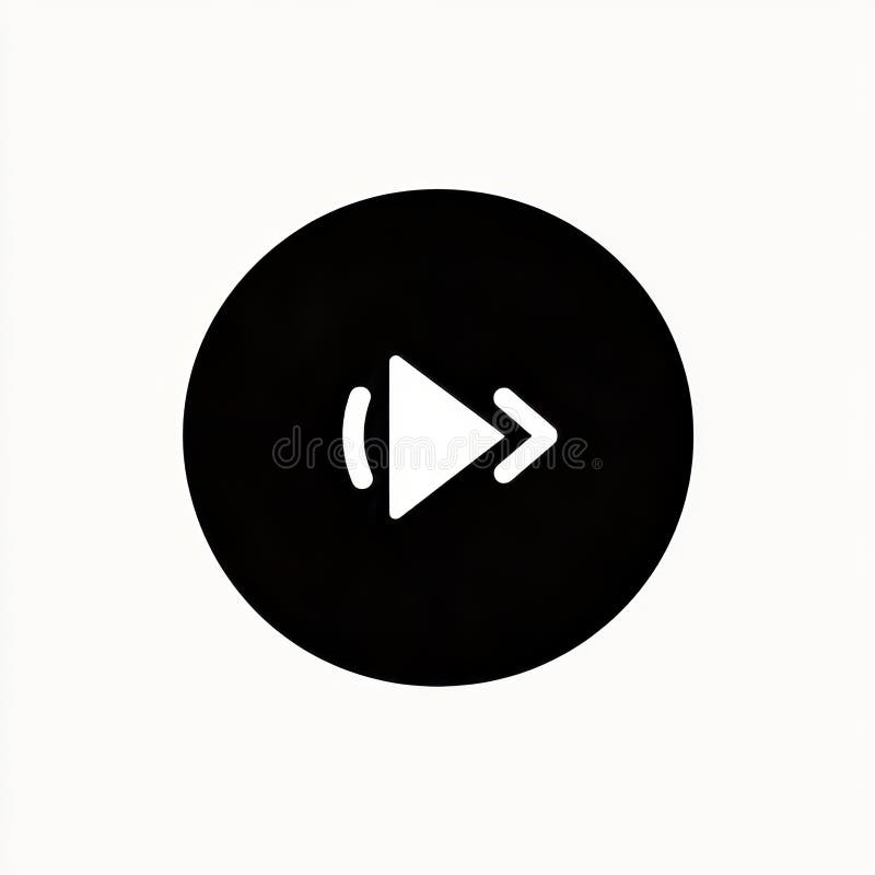 A Circle Enclosing a Play Symbol Represents the Globally Recognized ...