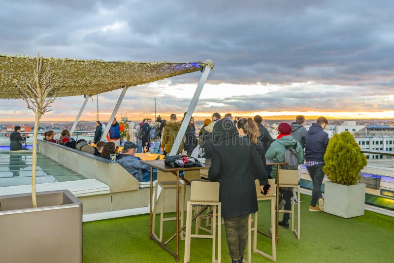 Rooftop circle design editorial photography. Image of circle - 238699487