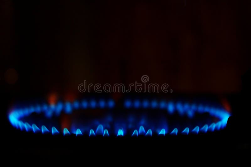 Circle Fire stock photo. Image of focus, flame, black - 155555344