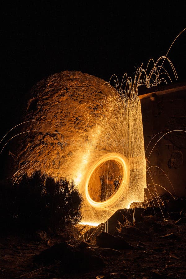 Flaming Loop stock photo. Image of experimental, colonies - 19147720