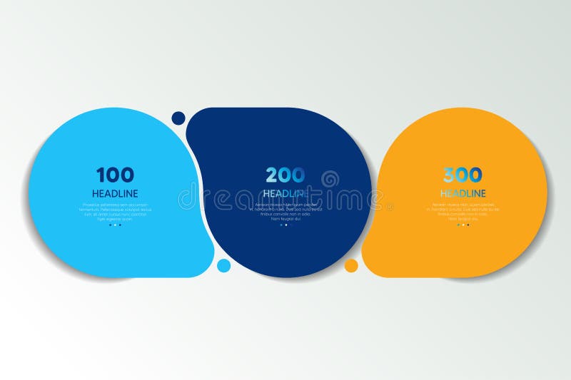 Circle First, Second and Third Diagram, Scheme, Chart. 3 Template for ...