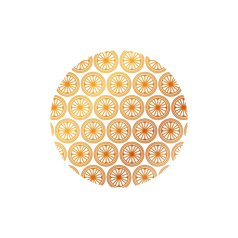 Circle with floral pattern stock vector. Illustration of beautiful ...