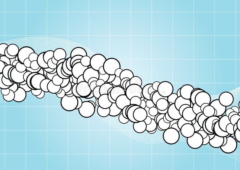 Circle flow stock vector. Illustration of retro, vector - 7494956