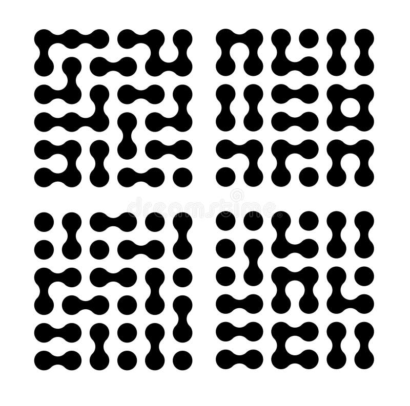 Circle Fluid Transition Logo. Integration Abstract Symbol. Circles ...