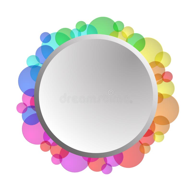 Circle form illustration stock vector. Illustration of blank - 70734218