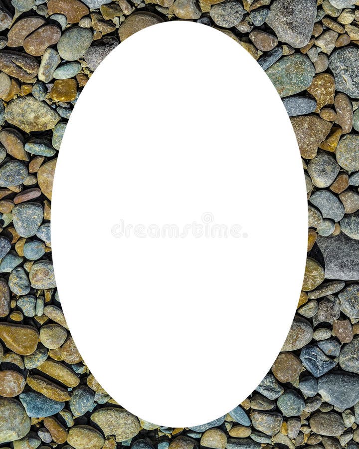 Circle Frame Background with Texture Borders Stock Illustration ...