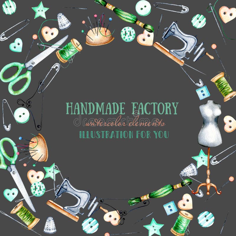 Sewing Border Stock Illustrations – 6,299 Sewing Border Stock ...