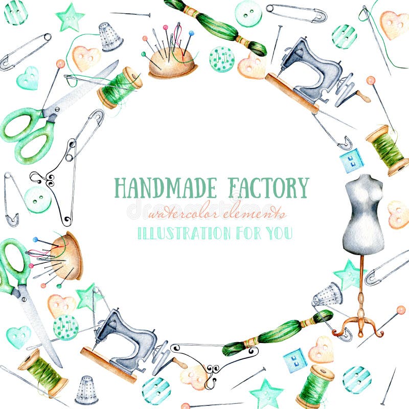 Sewing Border Stock Illustrations – 5,488 Sewing Border Stock ...