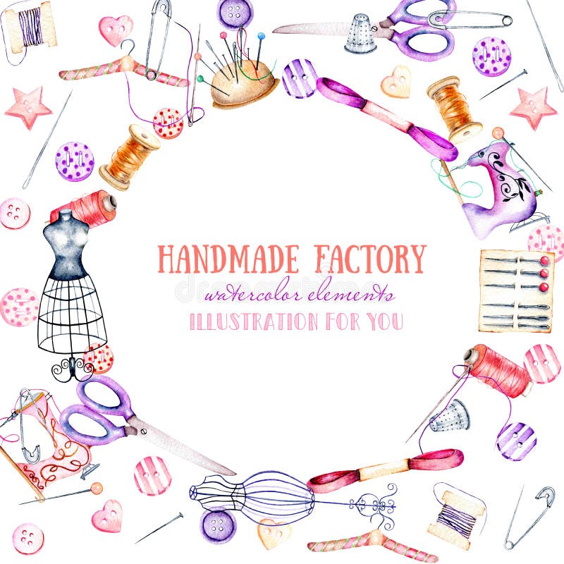 Sewing Border Stock Illustrations – 6,299 Sewing Border Stock ...