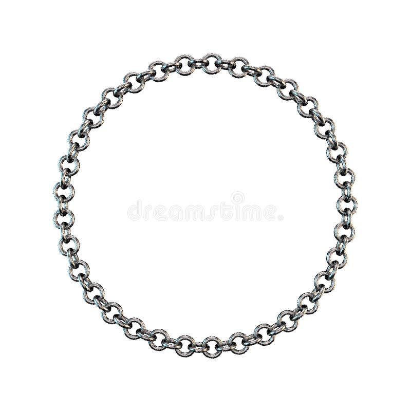 Steel Chain Circle Stock Illustrations – 3,420 Steel Chain Circle Stock ...