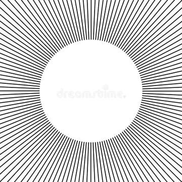 Sun Rays Circle Frame Stock Illustrations – 7,934 Sun Rays Circle Frame ...