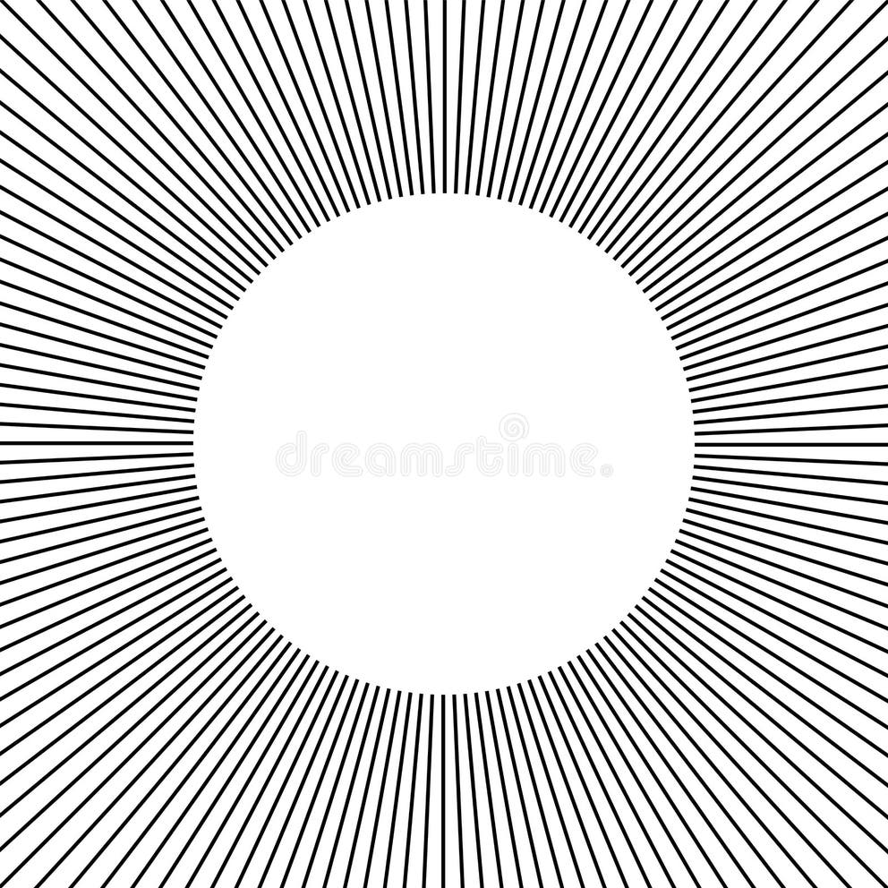 Sun Rays Circle Frame Stock Illustrations – 4,094 Sun Rays Circle Frame ...