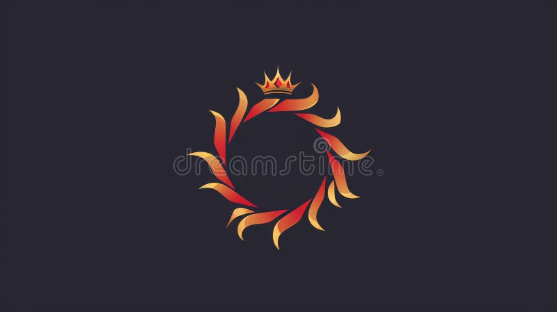 Circle Frame Modern Logo Design Template. Abstract Circle Frame Stock ...