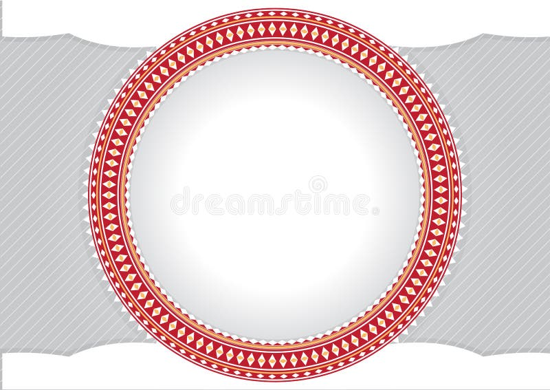 Circle Frame for Text or Photos Stock Vector - Illustration of abstract ...