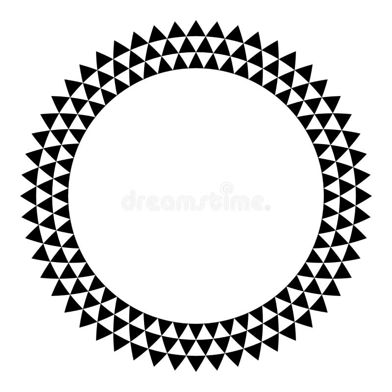 Triangle Spikes Pattern Stock Illustrations – 463 Triangle Spikes ...