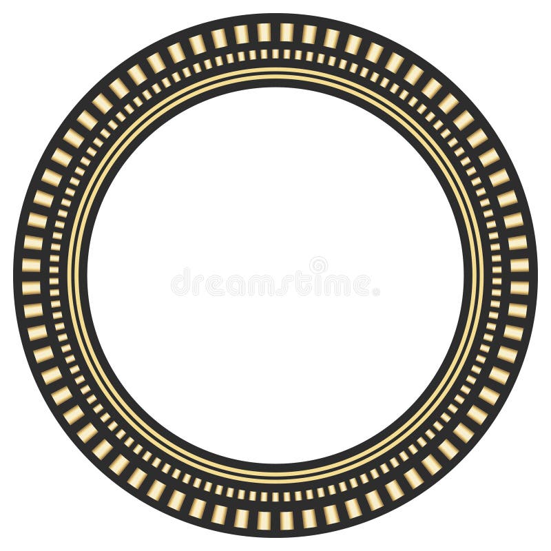 Circle Frame. Vector Illustration Decorative Design Stock Vector ...