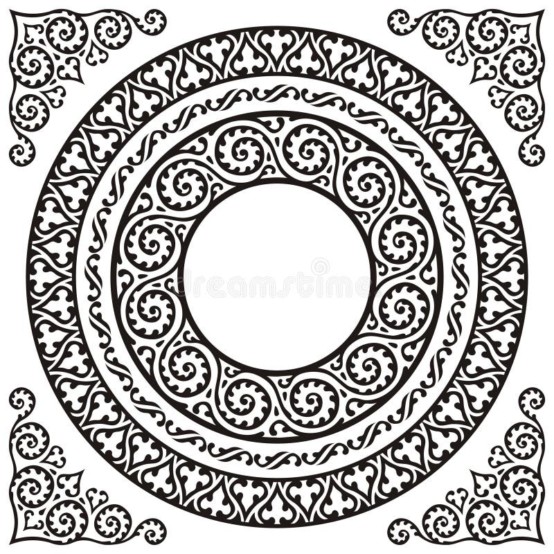Circle frames stock vector. Illustration of frame, border - 11330484