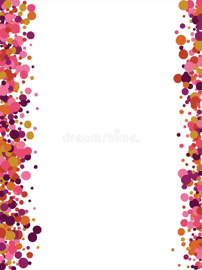 Circle Frames are Colored. Colored Frame with a Circle Pattern on a ...