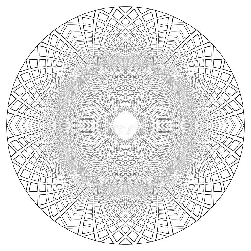 Set of Circle Geometric Patterns. Decorative Design Elements Stock ...