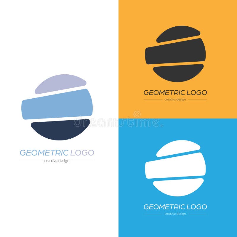 Circle. Geometric Logo for Business, Company and the Implementation of ...