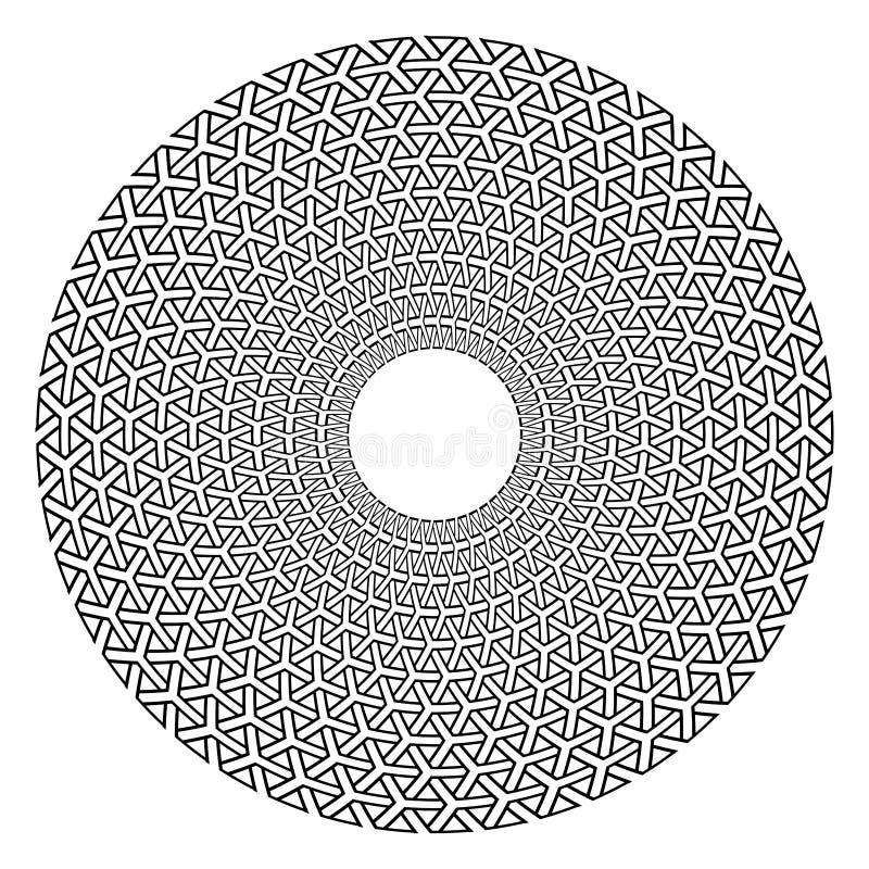 Circle Geometric Pattern. Design Element Stock Vector - Illustration of ... Circle Geometric Pattern. Design Element Stock Vector - Illustration of ...