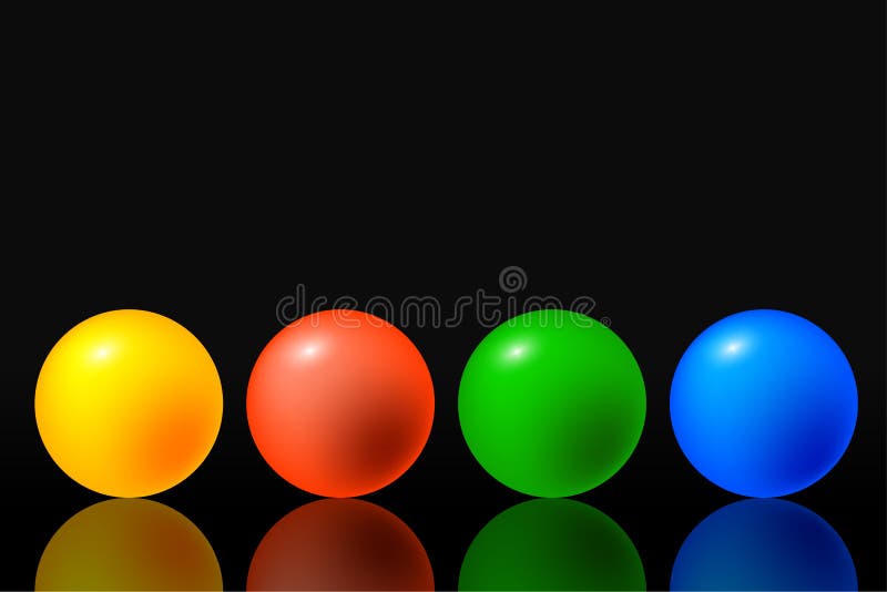 Circle Geometric Shape. Realistic Ball. Vector Illustration. Stock ...