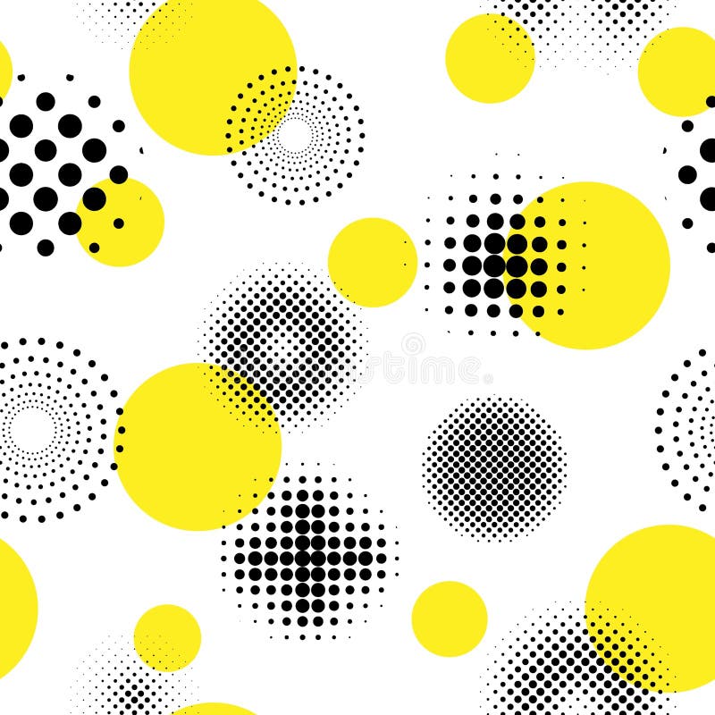 Circle Geometry Round Patterns, Random Texture. Modern Flat Assorted ...