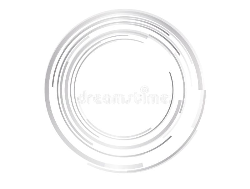 Circle Graphics Art Geometric Art. Design Element Stock Illustration ...